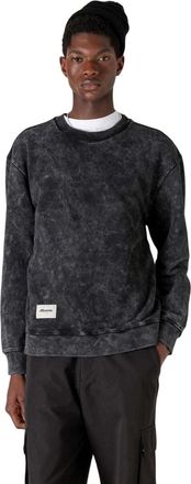 Mizuno Herren Sportstyle Rundhals Sweatshirt (Schwarz)