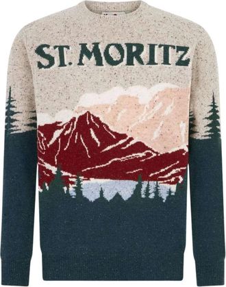 MC2 Saint Barth Homme, Pulls, Multicolore, Taille: 2XL Pull en Laine