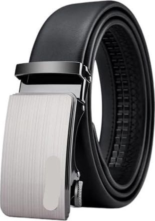 Generic Ceinture automatique en cuir v&eacute;ritable pour homme, couleur, 110 cm