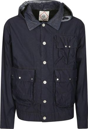 C.P. Company C.p. Company, Homme, Vestes, Bleu, Taille: XL Veste &agrave; Lunettes Medium