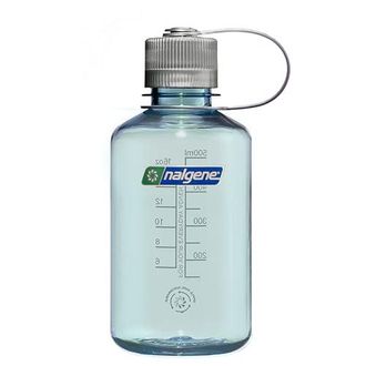 Nalgene Sustain Tritan Bouteille deau sans BPA fabriqu&eacute;e avec des mat&eacute;riaux d&eacute;riv&eacute;s de 50% de d&eacute;chets plastiques, 473,6 g, goulot &eacute;troit, &eacute;cume de mer