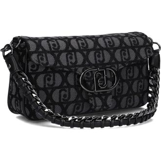 Liu Jo Femme, Sacs, Noir, Taille: ONE Size Sac bandouli&egrave;re en velours Cross Over