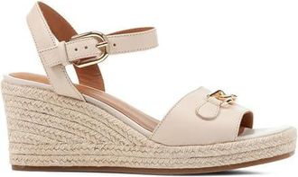 Geox Femme D Panarea C Sandales compens&eacute;es, Lt Sable, 39 EU