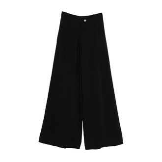 Forte_Forte Damen, Hosen, Schwarzk, MGr&ouml;&szlig;e