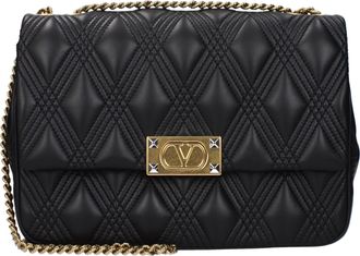 Valentino Garavani Femmes Sacs &agrave; bandouli&egrave;re Cuir Noir