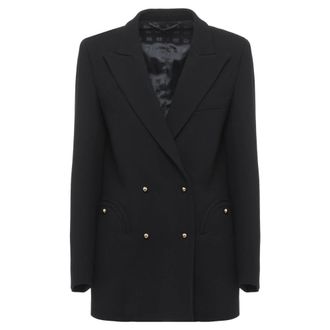 Blaz&eacute; Milano Blazer crois&eacute; Re Esse - Femme - Vestes - Noir - Taille: 38 FR