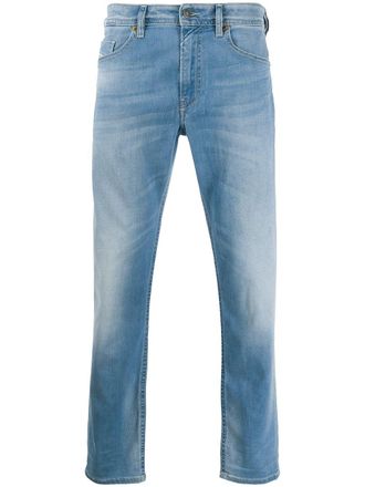 Diesel Ausgeblichene Skinny-Jeans - Blau