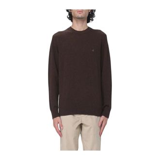 Brooksfield Rundhals-Strickware - - Knitwear - Herren - Braun - L
