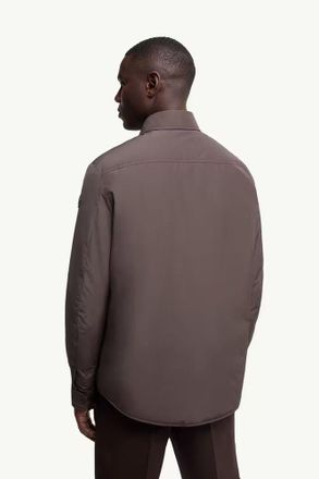 Moncler Quilted Overshirt Jacket - Khaki