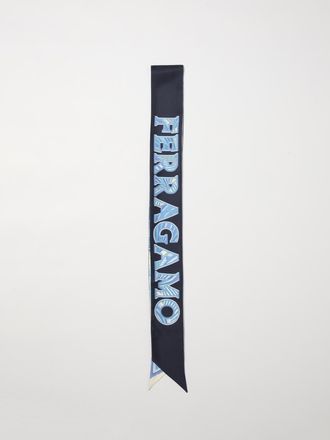 Ferragamo Foulard FERRAGAMO Femme couleur Bleu