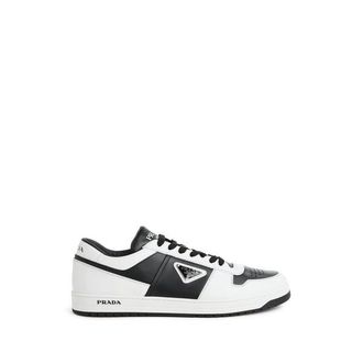 Prada Baskets Downtown en cuir