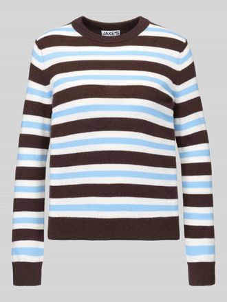Jake*s Casual Regular Fit Pullover mit gestreiften Muster