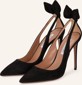 Aquazzura Aquazzura Pumps Bow Tie schwarz
