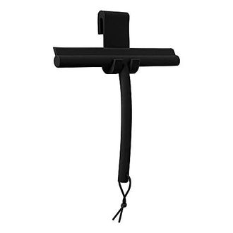 Blomus Duschwischer -VIPO- Silikon | Schwarz | H 25 cm x B 3 cm x T 24 cm