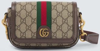 Gucci Crossbody Bag Ophidia GG Mini aus Canvas