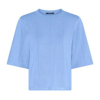 Bruuns Bazaar AnemoneBBGliandra Knit - Femme - Pulls - Bleu - Taille: 36 FR