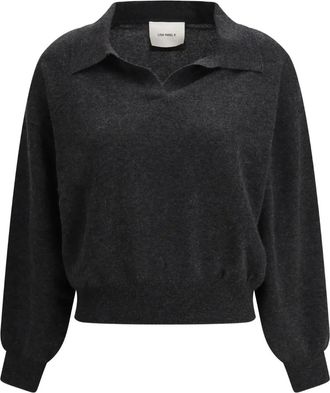 Lisa Yang katriel collar sweater - Grau