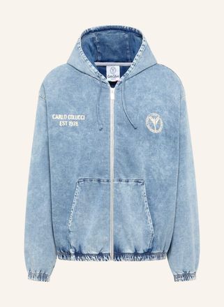 Carlo Colucci Carlo Colucci Carlo Colucci Sweatjacke - Almost Denim Felix blau