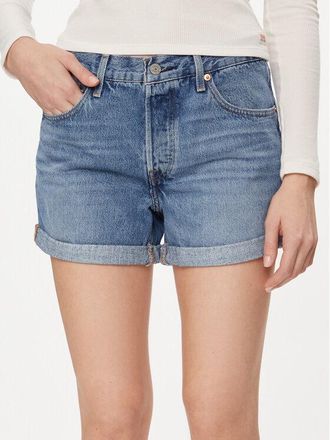 Levi's Jeansshorts 501 Rolled 29961-0035 Blau Relaxed Fit