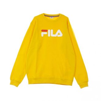 Fila Homme, Sweatshirts et sweats à capuche, Jaune, Taille: XL SweaT-shirt de Crewneck Pure