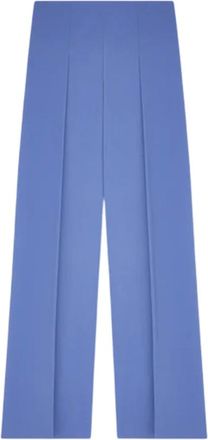 Emporio Armani Femme, Pantalons, Bleu, Taille: 48 FR Wide Pantalons