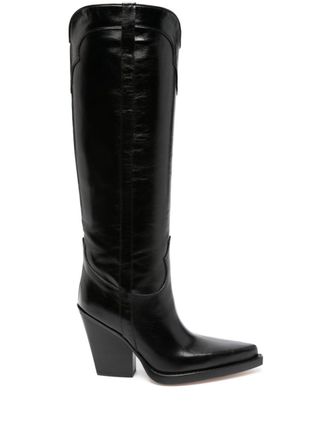PARIS TEXAS El Dorado Stiefel 100mm - Schwarz