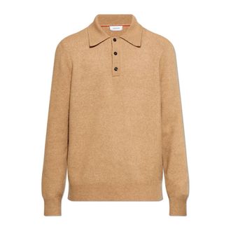 Ferragamo Wollpolo - - Tops - Herren - Beige - M