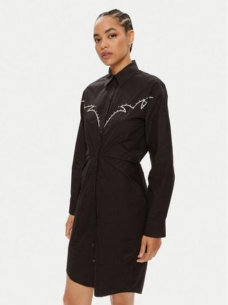 Pinko Pinko Hemdkleid Actors 103737 A1XO Schwarz Regular Fit