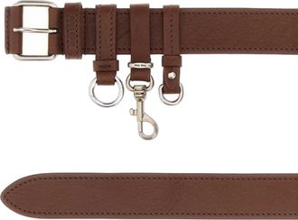 Miu Miu Tabacco1 Calf Leather Cinture Belt