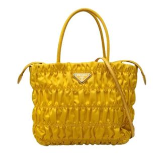 Prada Sacoche Pre-owned - Femme - Pre-owned - Jaune - Taille: ONE Size