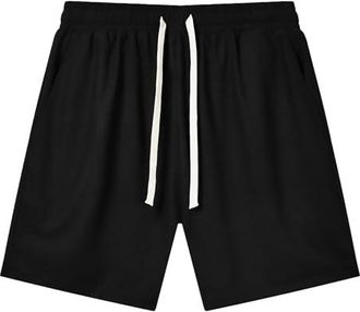 Generic Casual Jogging Respirant Hommes Summer Shorts Shorts Retro Sports Hommes Shorts Memory, Noir, XXL