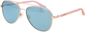 Converse unisex, Accessoires, Rose, Taille: ONE Size Lunettes de soleil en caoutchouc avec accents
