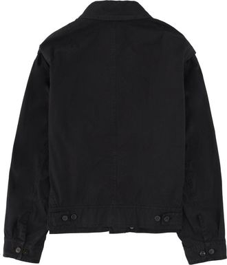 Dries Van Noten Cotton Stretch Jacket - Black