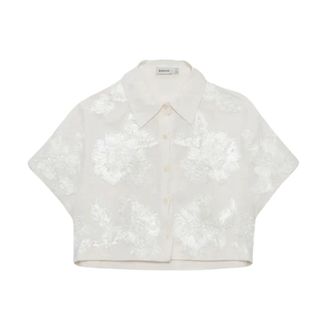 SIMKHAI Callie Shirt - - Blouses & Shirts - Damen - Wei&szlig; - XS