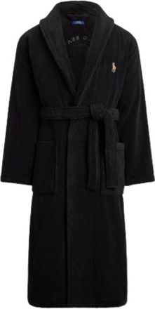 Polo Ralph Lauren Homme, V&ecirc;tements de nuit et de d&eacute;tente, Noir, Taille: S/M Bear Robe