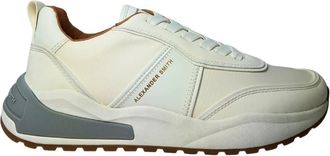 Alexander Smith Homme, Chaussures, Blanc, Taille: 44 EU sneaker Pelle