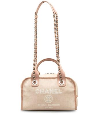 Chanel petit sac Deauville (2014-2015) - Rose