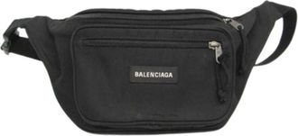 Balenciaga unisex, Pre-owned, Noir, Taille: ONE Size Sac ceinture Explorer en nylon Pre-owned
