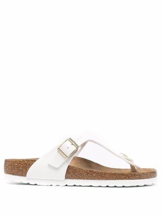 Birkenstock sandales &agrave; bride salom&eacute; - Blanc