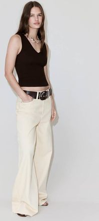 Mango Top maille fine chocolat - Femme - XS - MANGO