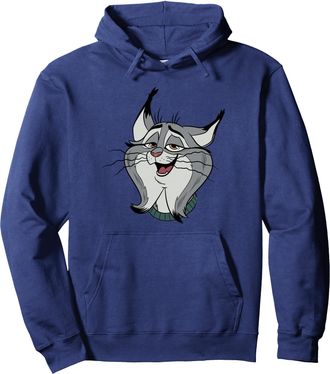 Disney Zootopia 2 Pawbert Lynx Big Face Halloween Costume Pullover Hoodie