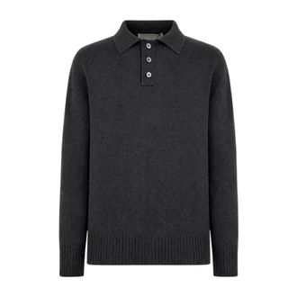 Amaranto Strick-Poloshirt - - Tops - Herren - Grau - S