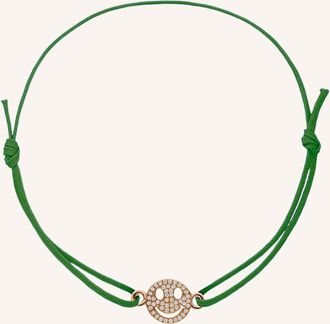 Cada Cada Armband Tiny Smiling Face rosegold