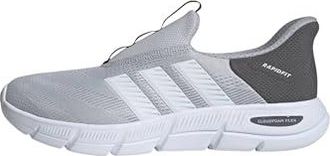 adidas Homme Cloudfoam Flex Slip on Shoes, LGH Solid Grey/FTWR White/Grey Five, 39 1/3 EU