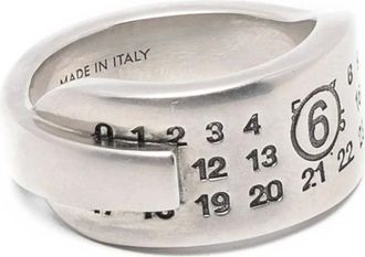 Maison Margiela Femme, Accessoires, Gris, Taille: XS Multi-Band Ring