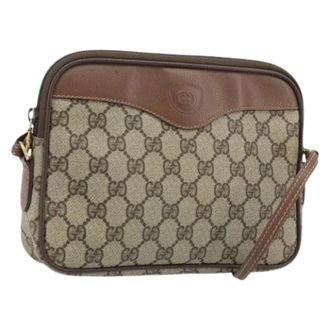 Gucci Pre-owned Vintage GG Canvas Schultertasche - - Pre-owned - Damen - Beige - ONE SIZE