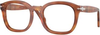 Persol Quadratische Optische Brille - - Accessories - unisex - Braun - 52 MM