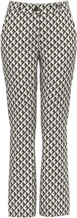 Frank Walder Schlupfhose mit Strukturmuster