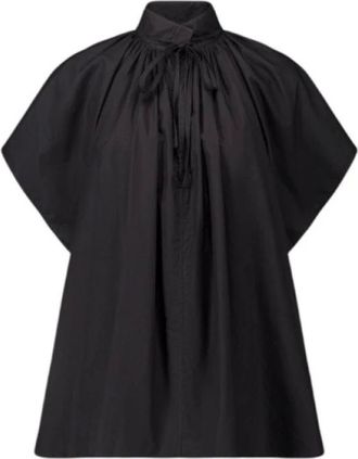 Laurence Bras Femme, Blouses et Chemises, Noir, Taille: 38 FR Wheeless Blouse