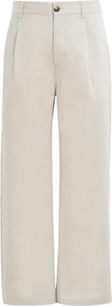 Marni pantalon en coton à coupe ample - Tons neutres